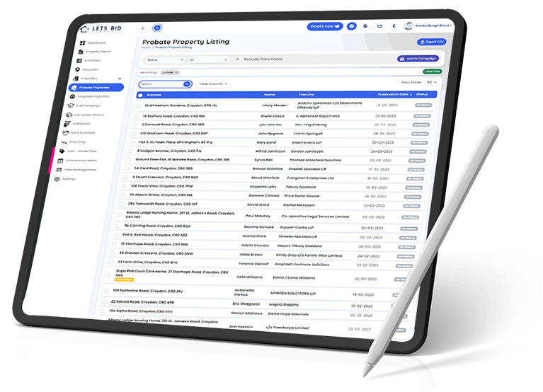 Lets Bid - The New Way of Buying and Renting Property